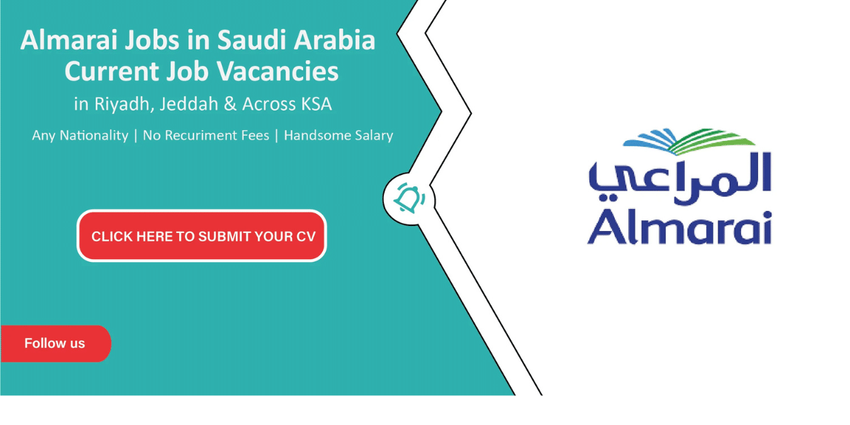 Almarai Job Vacancy 2024 Saudi Arabia (Across KSA) - Khalejy Jobs Almarai Job Vacancy 2024 Saudi Arabia (Across KSA) - Khalejy Jobs