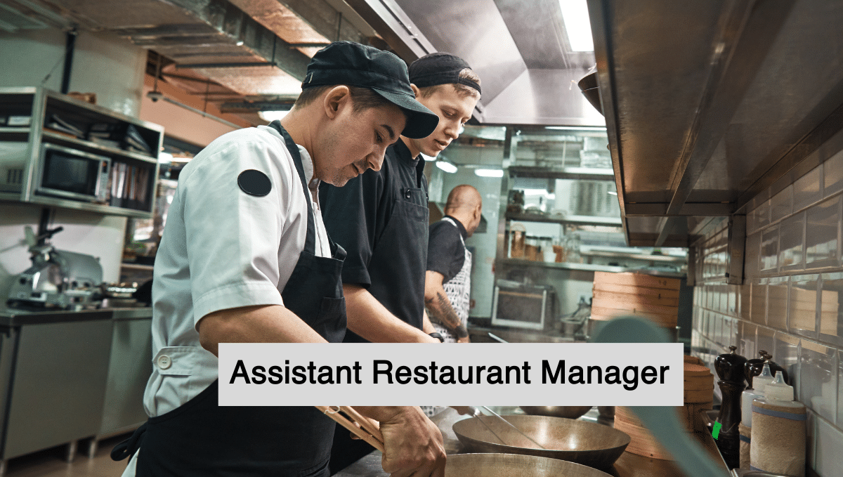 Assistant Restaurant Manager - Khalejy Jobs